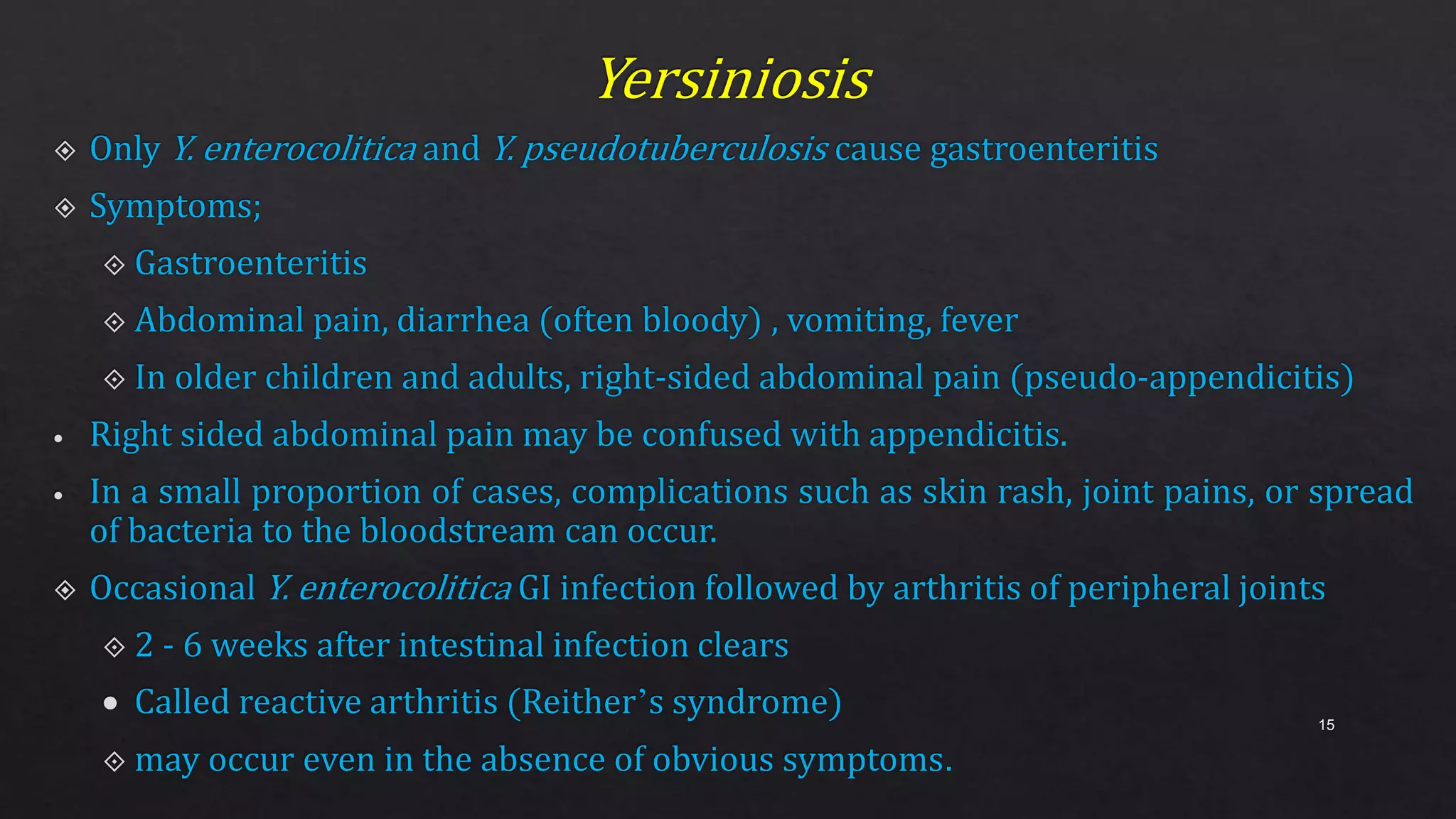Yersinia enterocolitica | PPTX