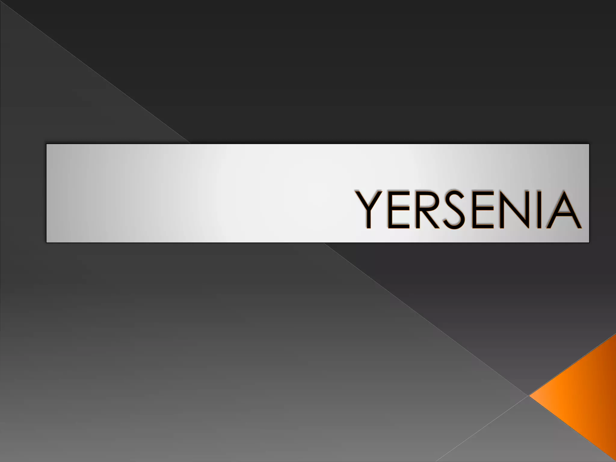 Yersenia | PPTX