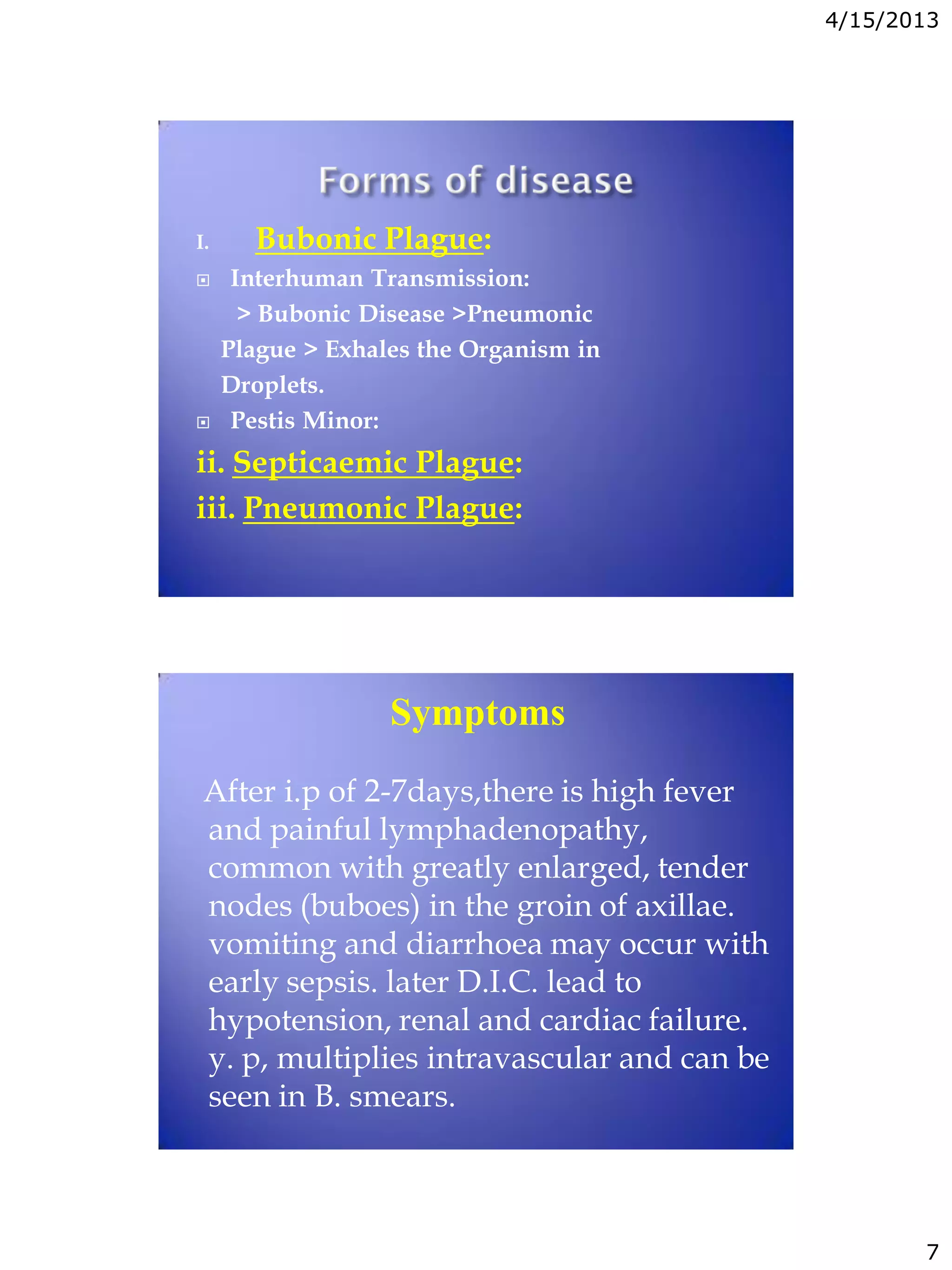 Yersinia mahadi ppt | PDF