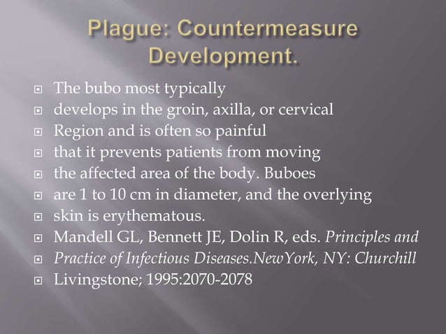 Plague : Medical Management and original method of treatment. | PPT