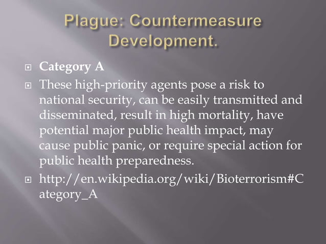 Plague : Medical Management and original method of treatment. | PPT