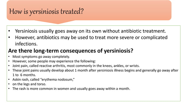 Yersinosis | PPTX
