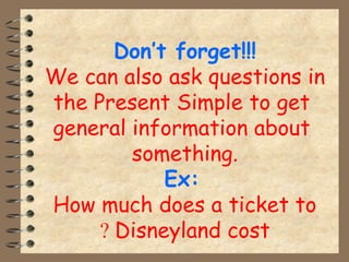 Yes no and WH questions in Simple Present | PPT