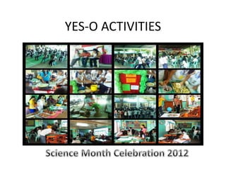 YES-O ACTIVITIES AND OTHER PNHS UPDATES 2013-2014 | PPTX