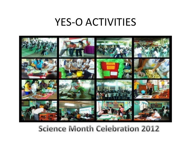 YES-O ACTIVITIES AND OTHER PNHS UPDATES 2013-2014