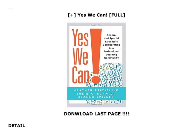 Yes We Can! [FULL] | PDF