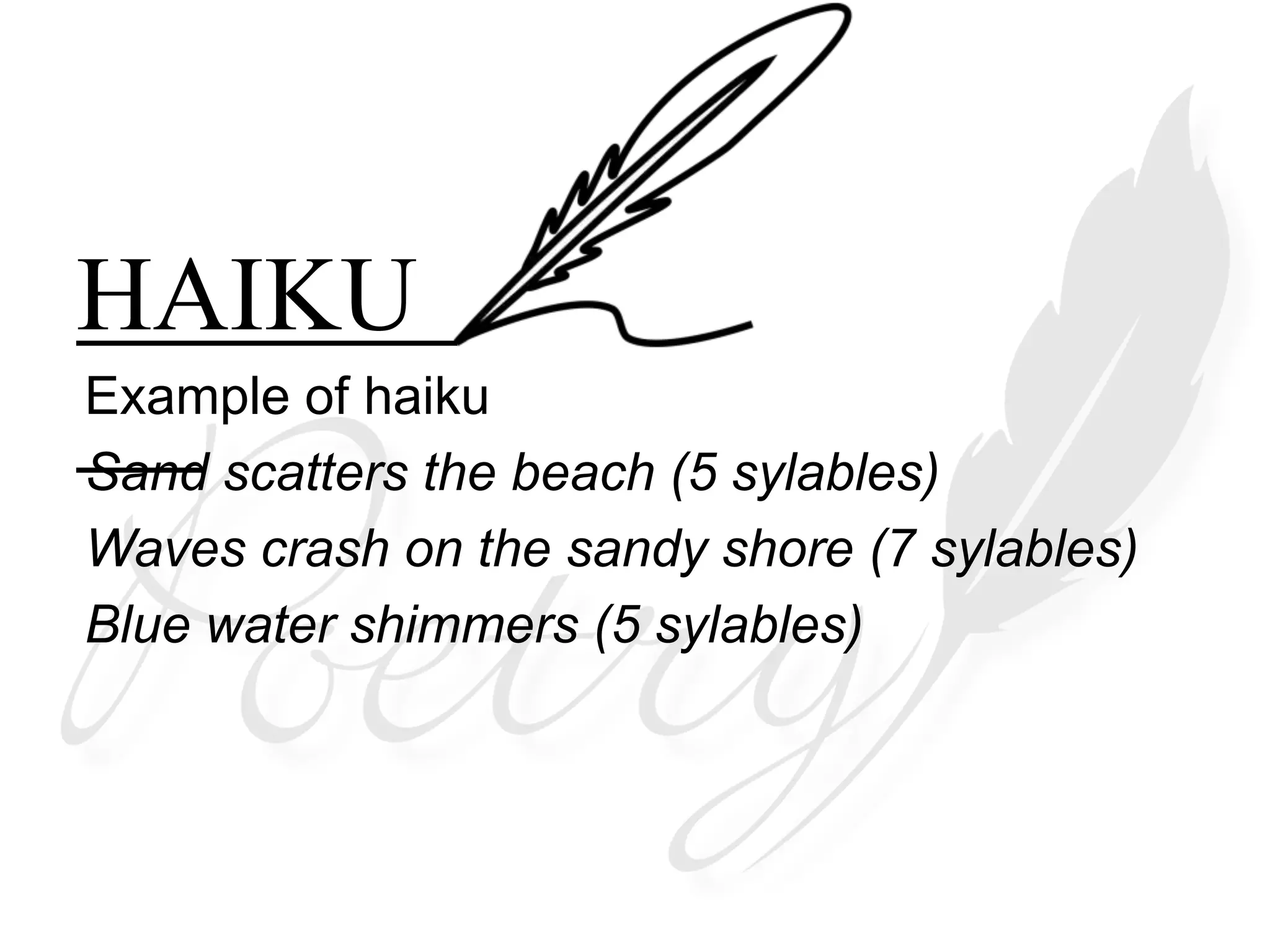 Teaching with Poetry | PPTX