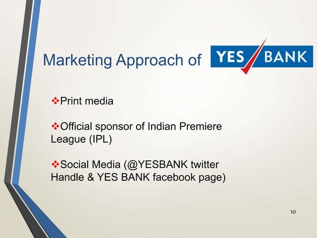Yes bank | PPT