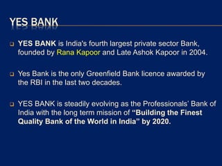 Yes bank | PPTX