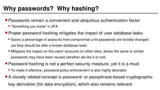 Yescrypt – Password Hashing Beyond Bcrypt and Scrypt | PPT