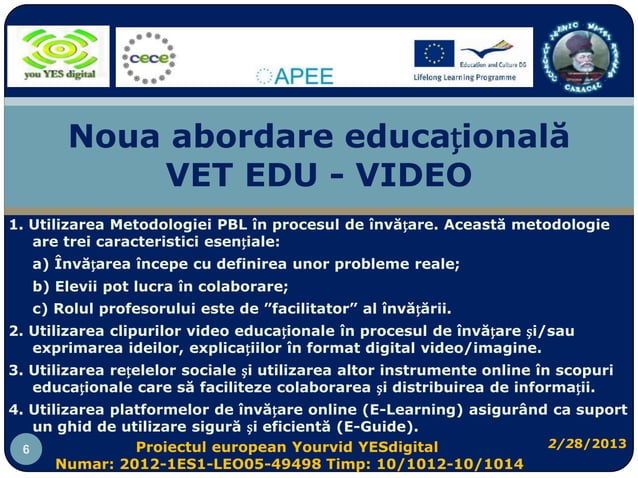 Yourvid YES Digital LdV TOI Project | PPTX