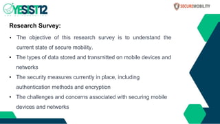 Yesist 12 PRESENTATION ON SECURE MOBILITY.pptx | Technology Industry ...
