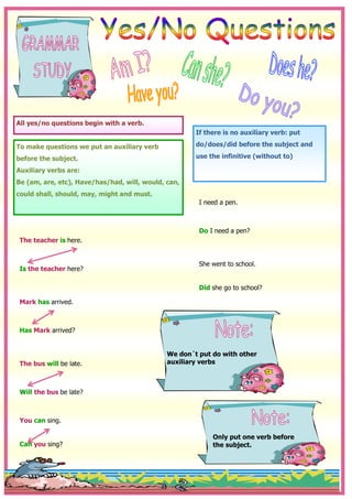 Yes no questions | DOC