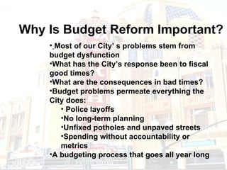 Yes on term limits and on budget reform | PPT