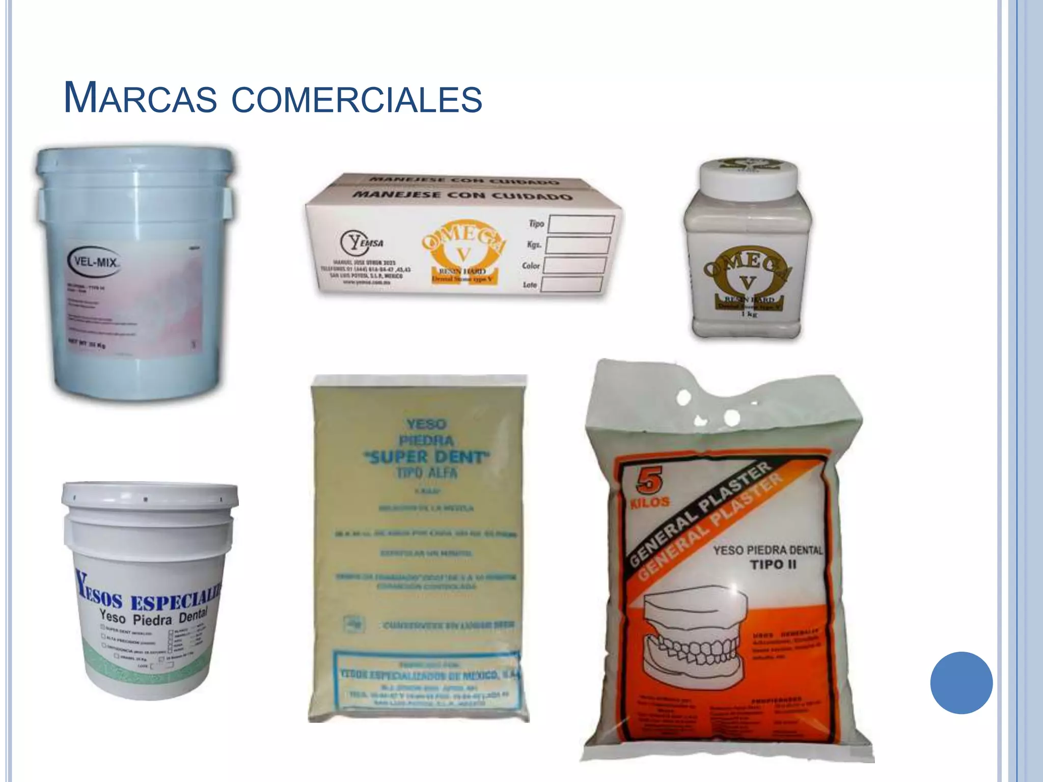 Yesos de uso Odontologico "Eric Rojas Ramirez" | PPT