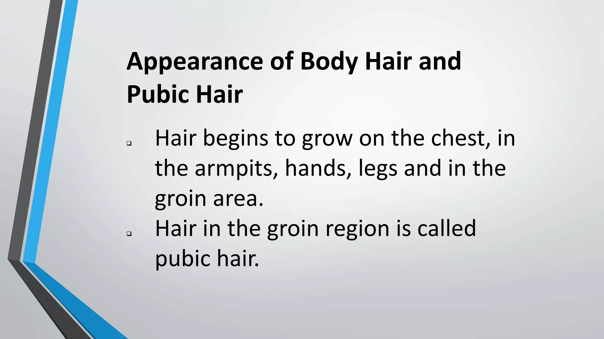 Stages and Signs of Puberty | PPTX