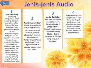 Audio Video | PPT