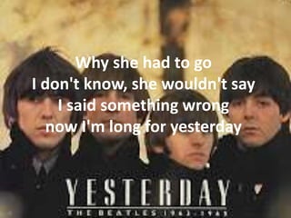 Yesterday | PPT
