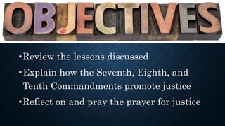 YES TO JUSTICE AND TRUTH ( 7 &10, 8).pptx