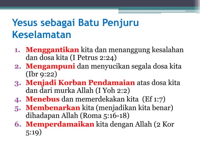 Yesus Batu Penjuru | PPT