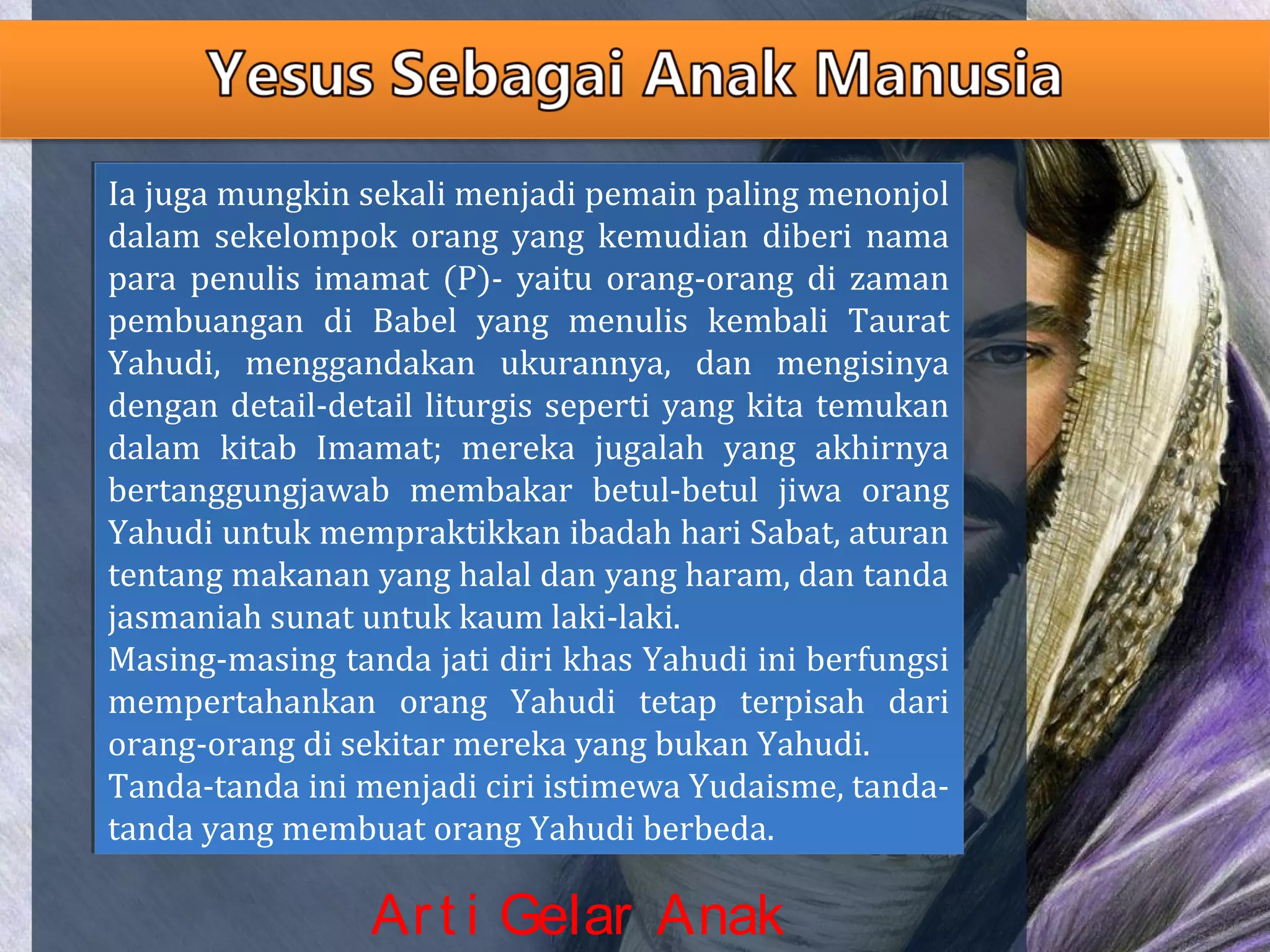 Yesus bagi orang non religius | PPT