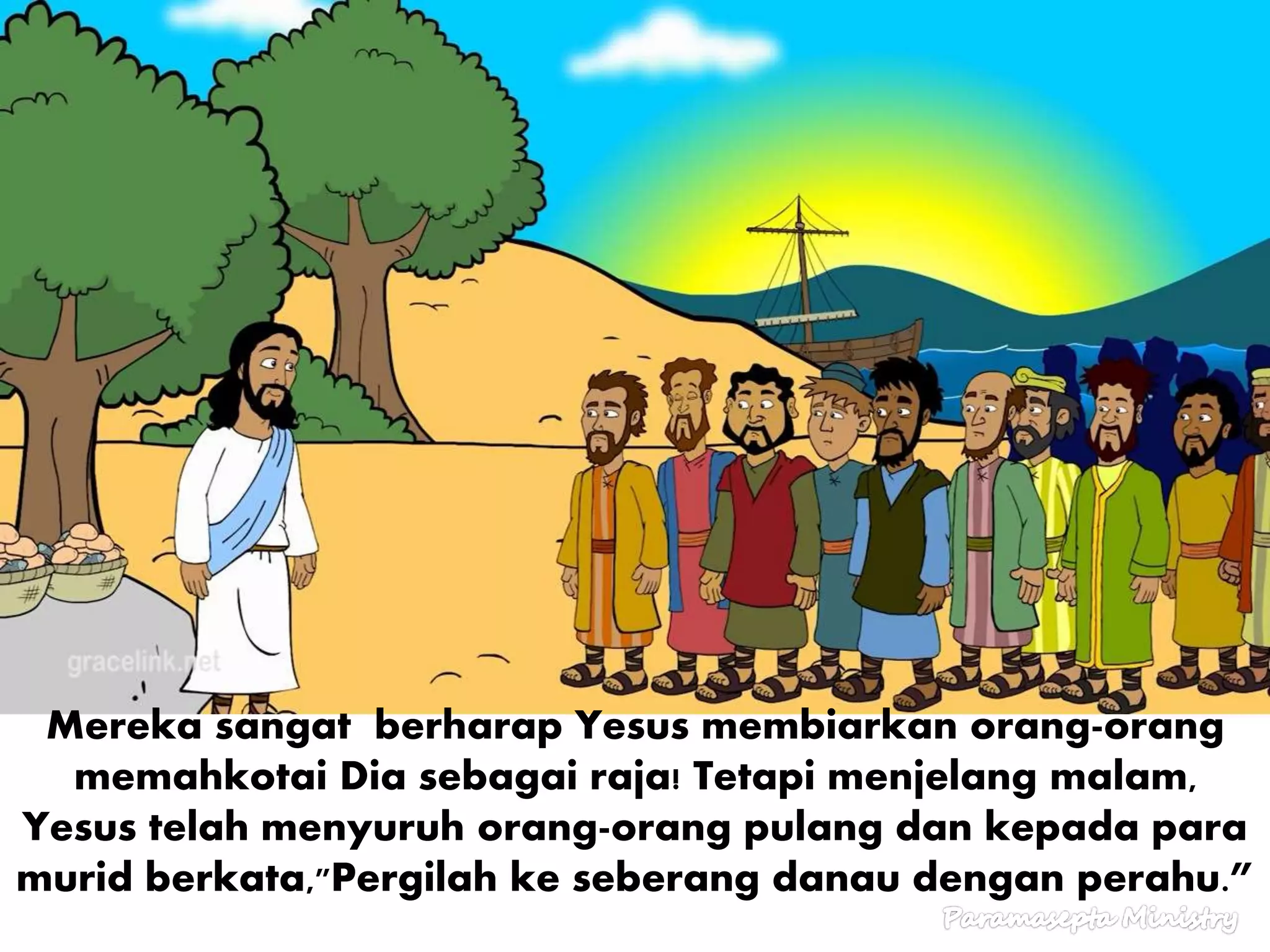 Yesus Berjalan Di Atas Air | PPT