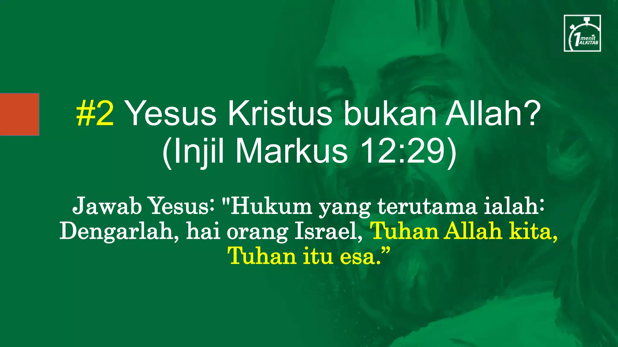 Yesus Kristus adalah bukan Anak Allah benarkah.pptx