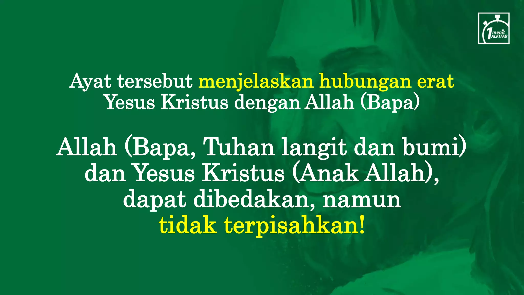 Yesus Kristus adalah bukan Anak Allah benarkah.pptx