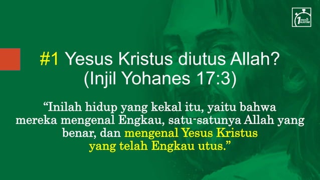 Yesus Kristus adalah bukan Anak Allah benarkah.pptx