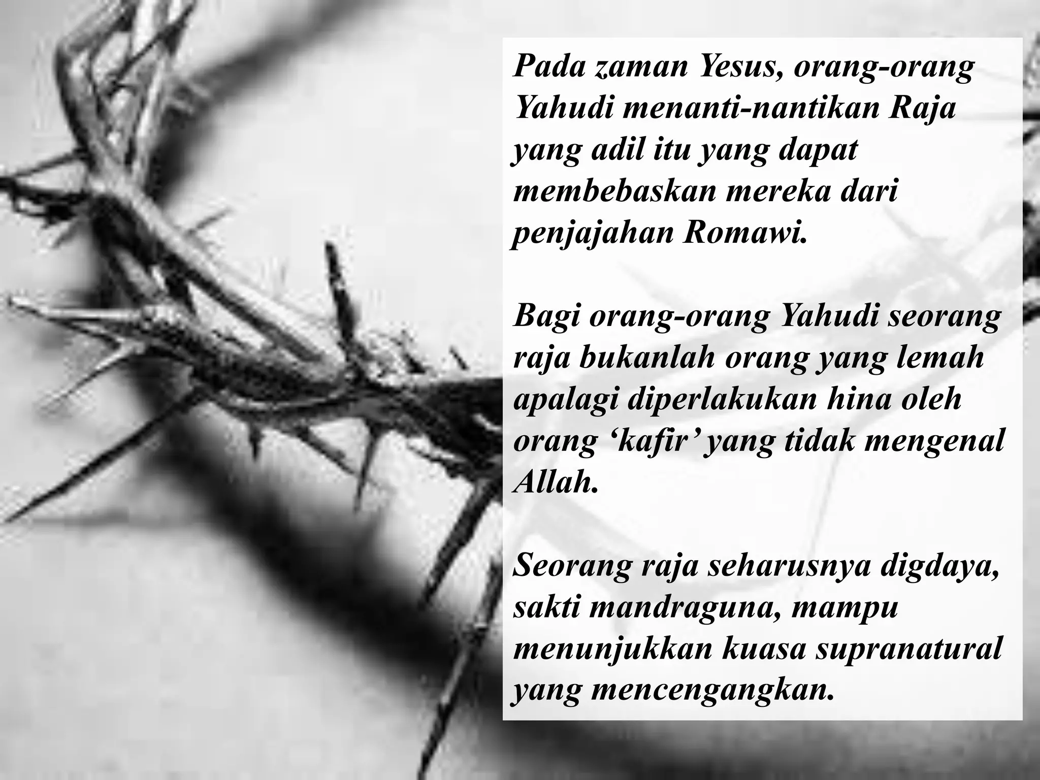 Yesus kristus raja surgawi sejati | PPT