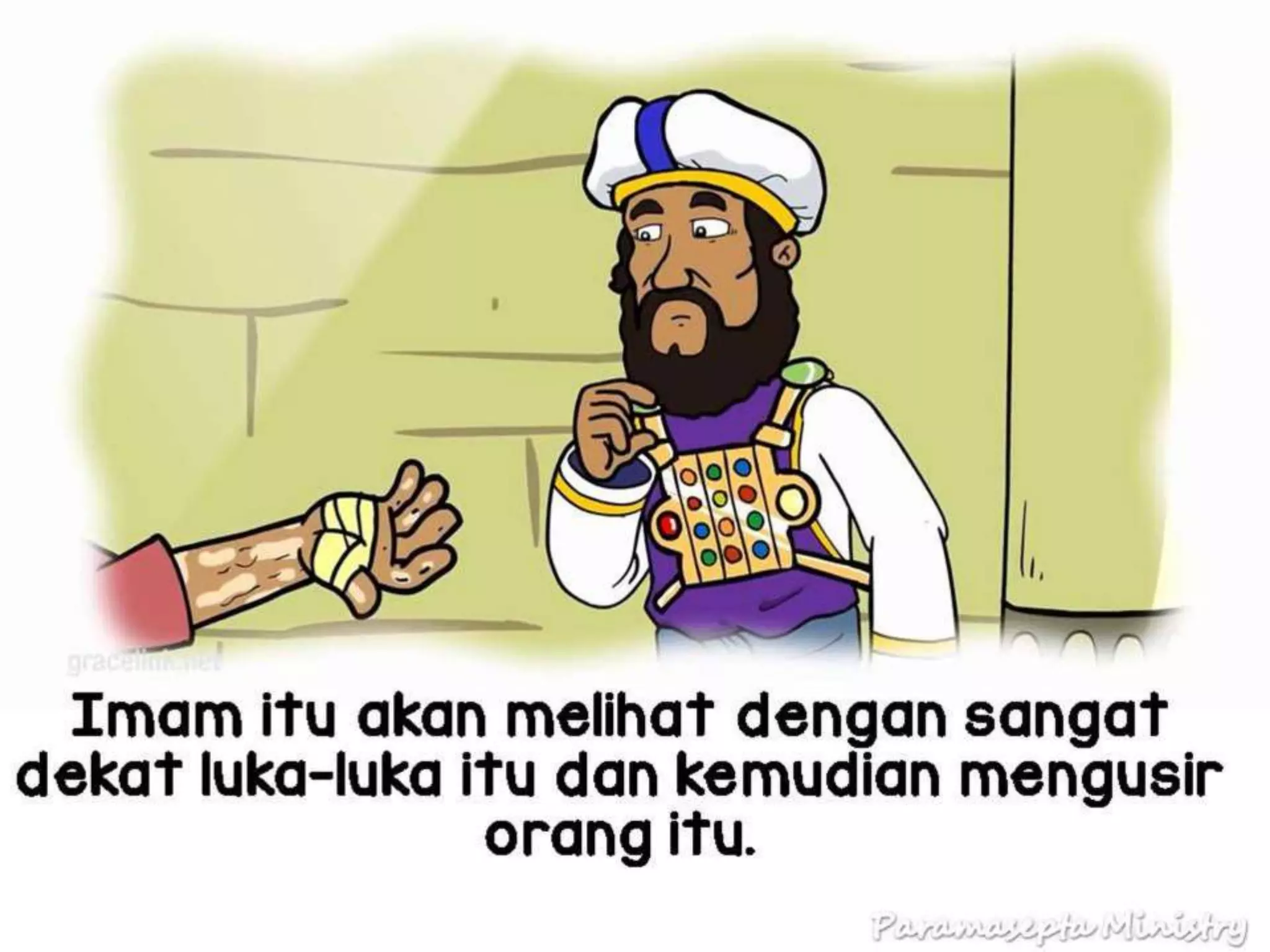 Yesus menyembuhkan 10 orang kusta | PPTX