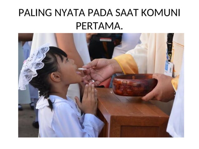 YESUS SEBAGAI ROTI HIDUP merupakan tema agama katolik | PPT