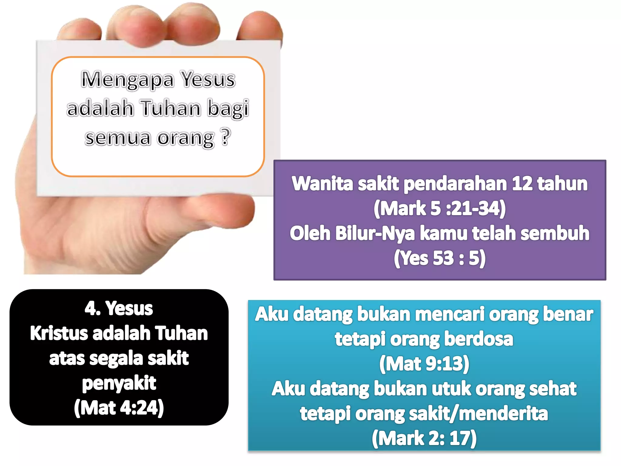 Yesus Tuhan untuk semua orang | PPTX