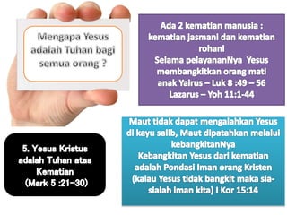 Yesus Tuhan untuk semua orang | PPTX