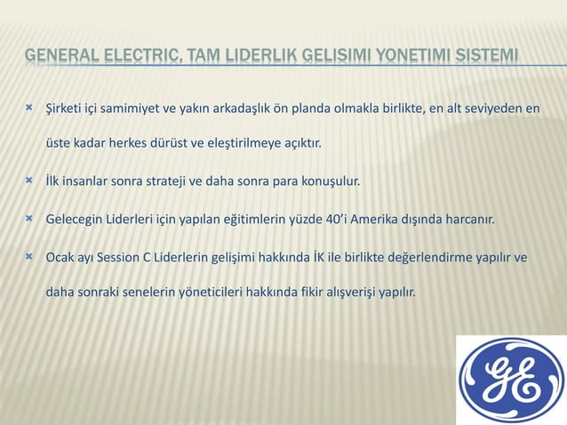 Yetenek Yonetimi Bill Conaty | PPT