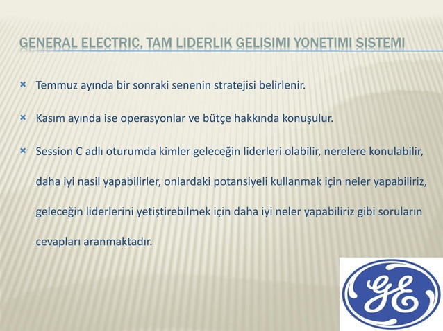 Yetenek Yonetimi Bill Conaty | PPT