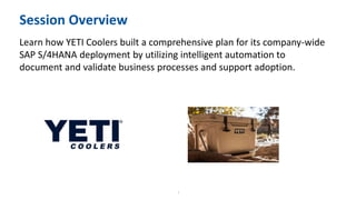 YETI Cooler's Guide to Pulling off a Rock Solid SAP S/4HANA Software ...