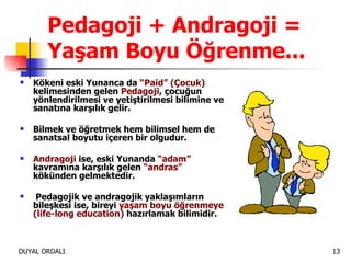 Yetiskin Egitimi | PPT