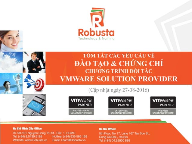 VMware Solution Provider: Training and Certification Requirements 2016 ...