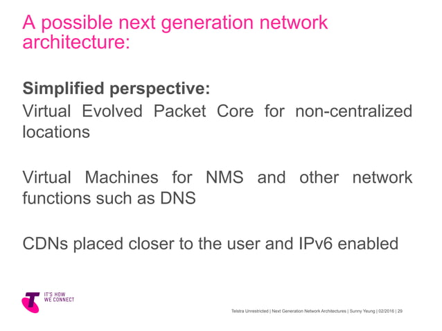 Next Generation Network Architecture