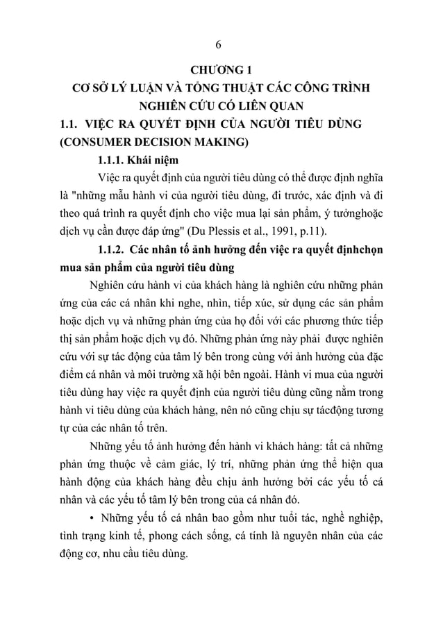 Nghiên cứu các nhân tố ảnh hưởng đến quyết định lựa chọn sản phẩm xe gắn máy của người tiêu dùng ...