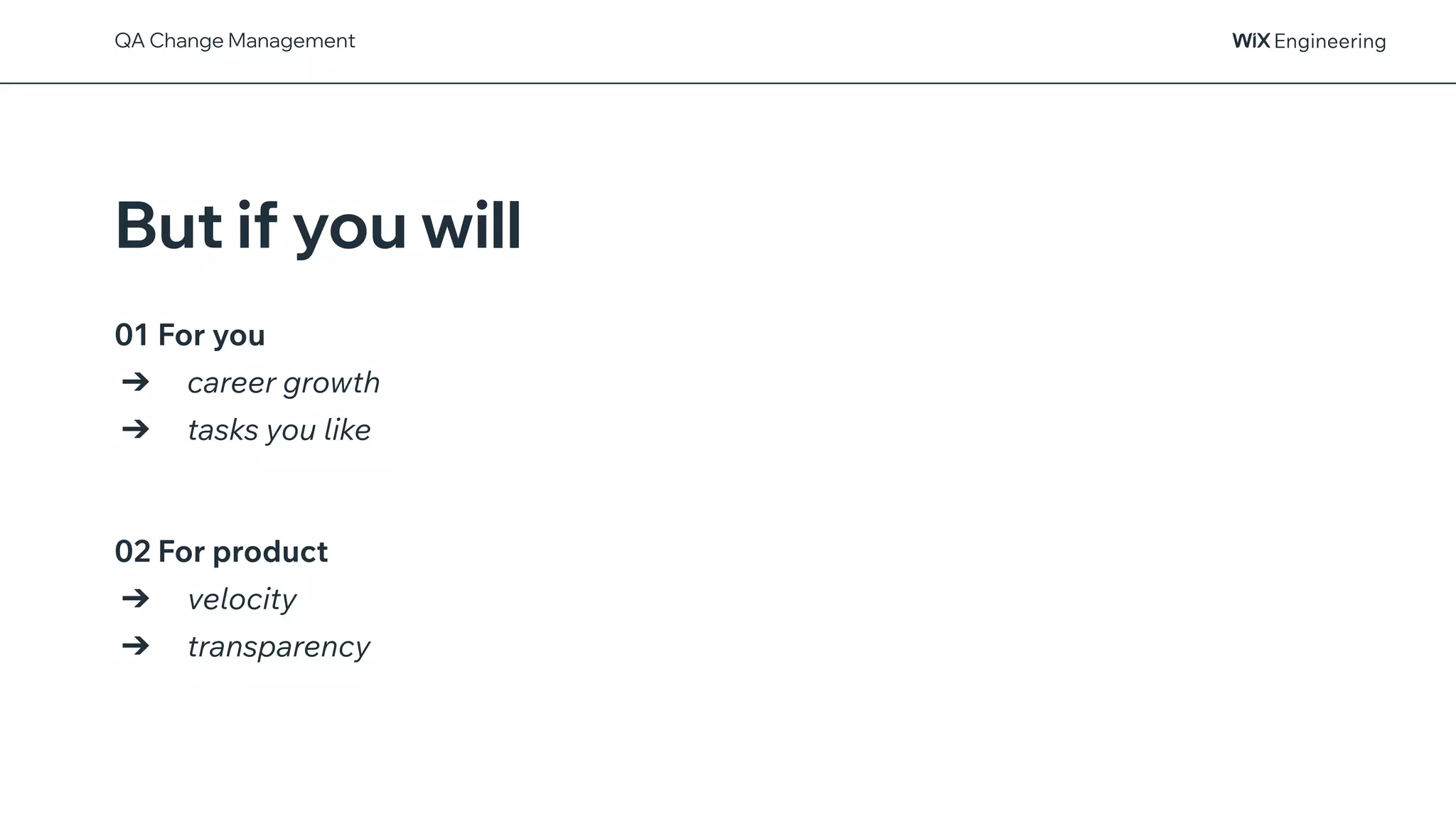 ЄВГЕНІЯ ГЛОВАЦЬКА «QA Change Management» Kyiv QADay 2021 | PPT