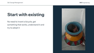 ЄВГЕНІЯ ГЛОВАЦЬКА «QA Change Management» Kyiv QADay 2021 | PPT