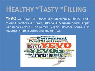 Yevo 4 future join the yevolution | PPTX | Nutrition | Healthy Living