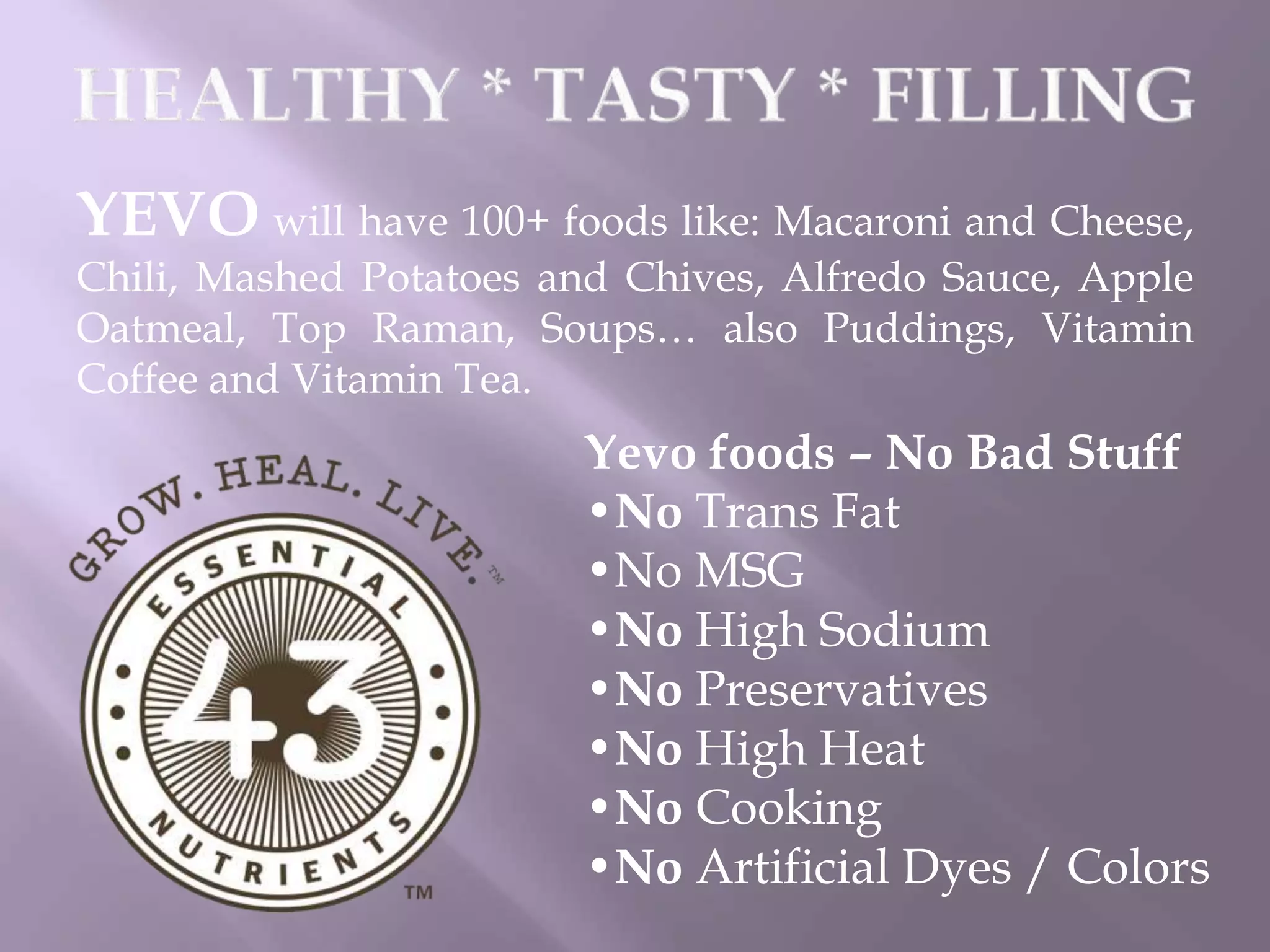 Yevo International Review | PPTX