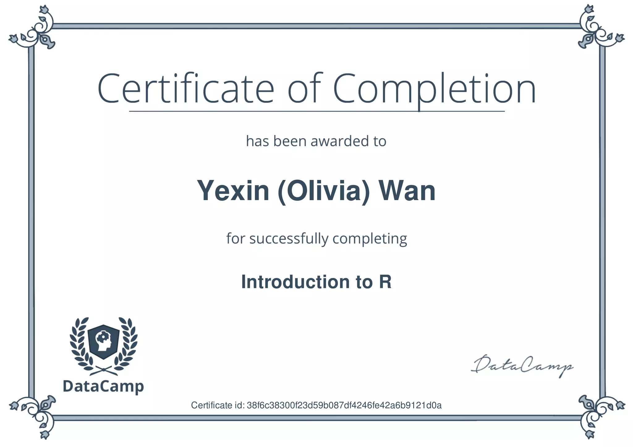 Certificate of Completion | PPT