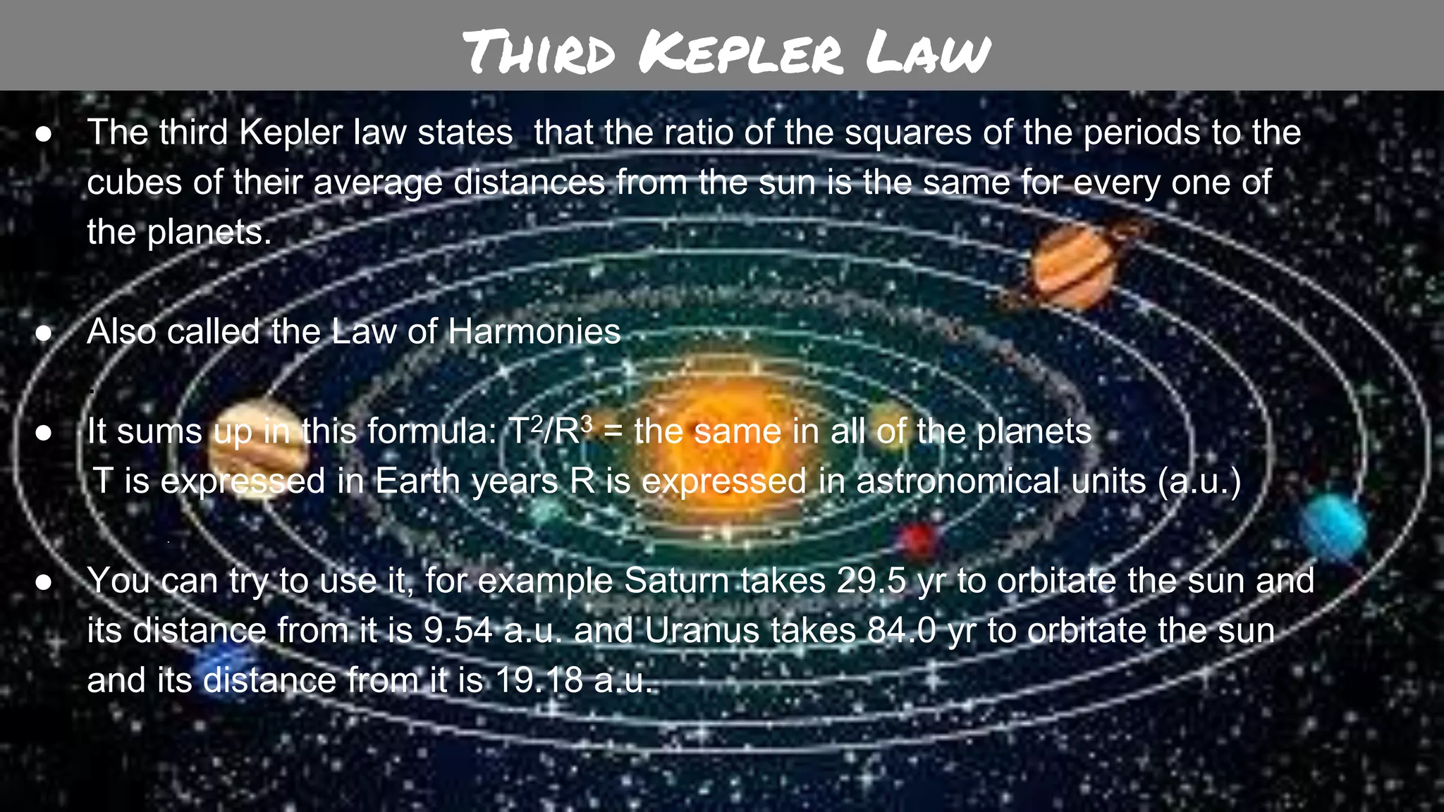 keplers laws | PPTX