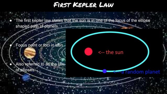 keplers laws | PPTX