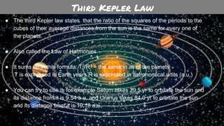 keplers laws | PPTX