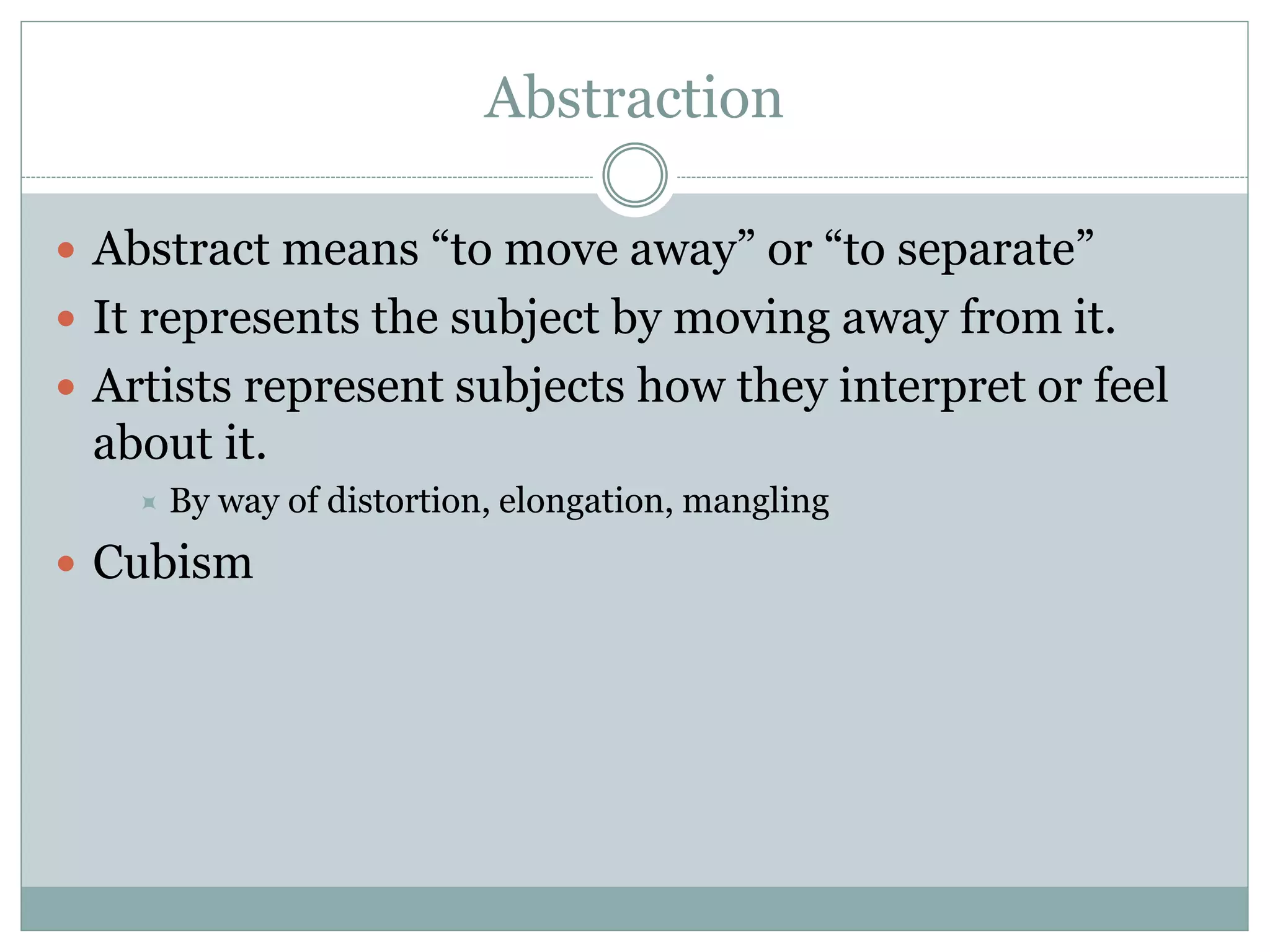 Methods and approaches in presenting art subjects | PPTX